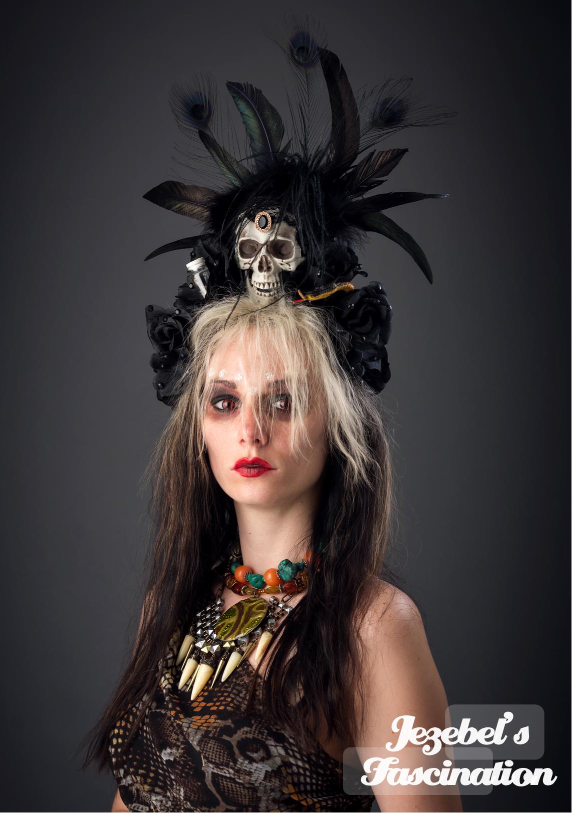Voodoo Priestess Headpiece